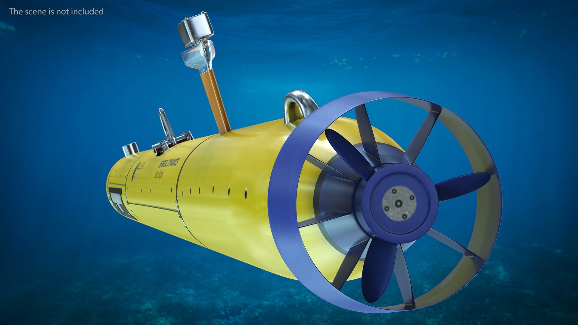Bluefin UUV 3D Model - TurboSquid 1862019