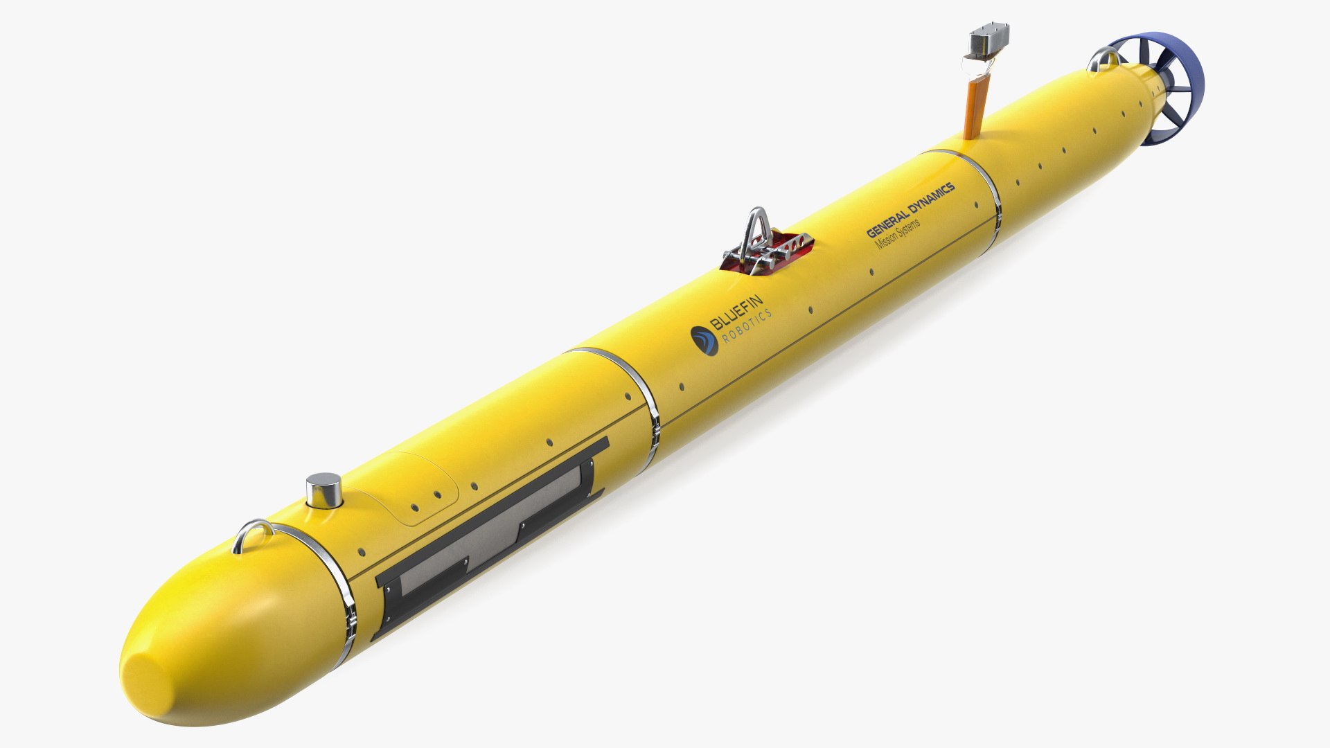 Bluefin UUV 3D model - TurboSquid 1862019