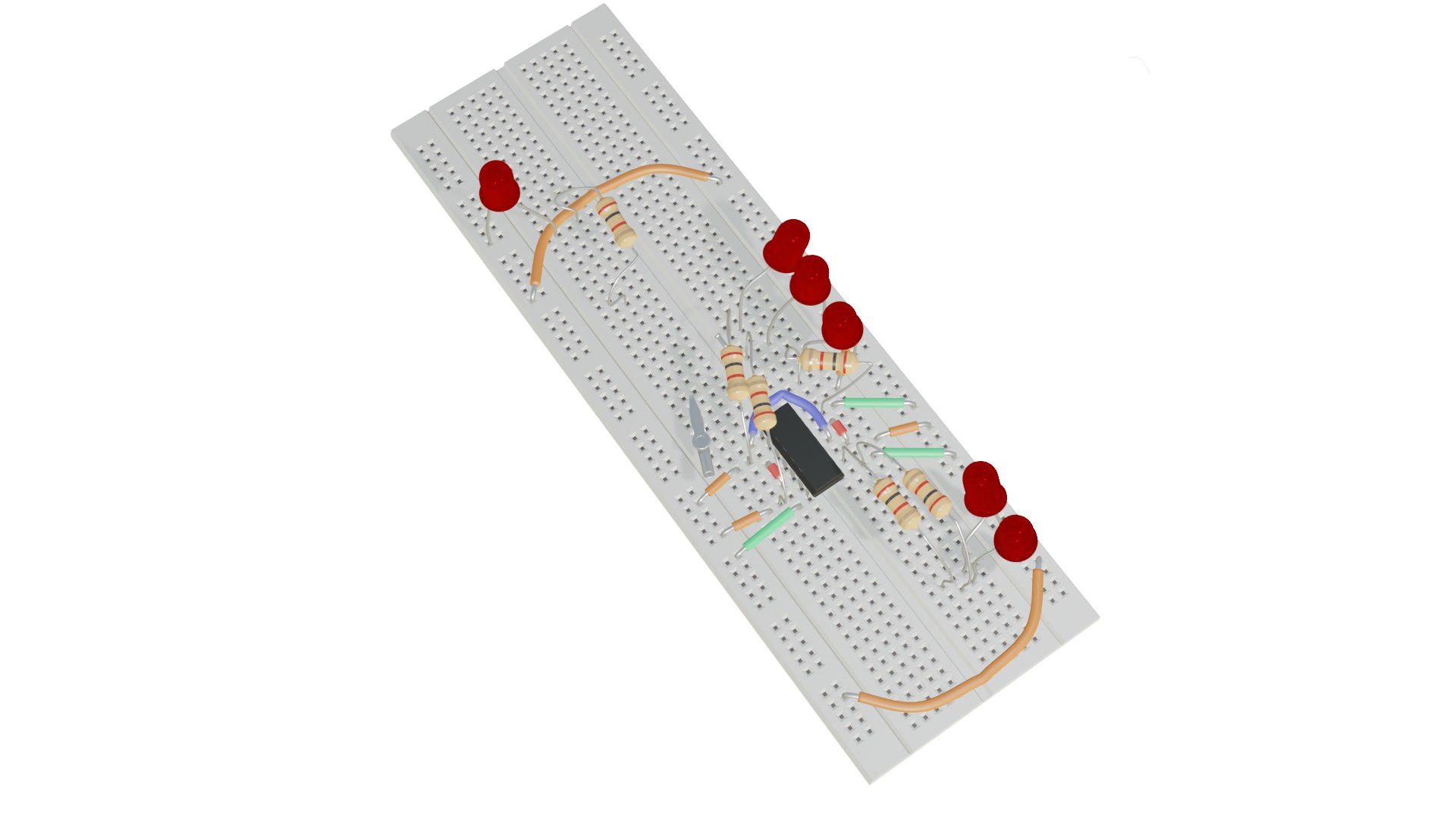 3D electronic components with breadboard model - TurboSquid 1822886