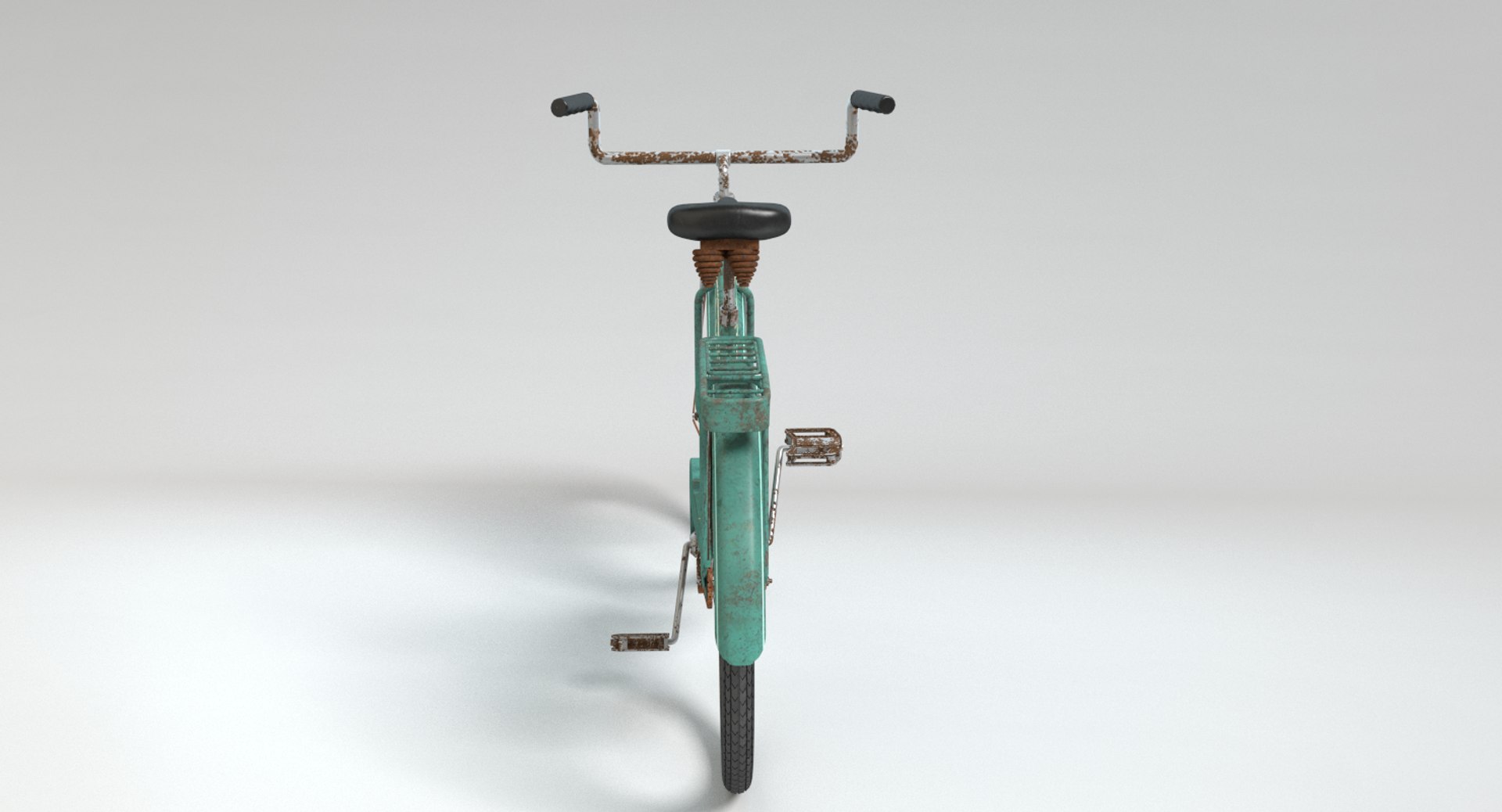 3d Old Bicycle Model