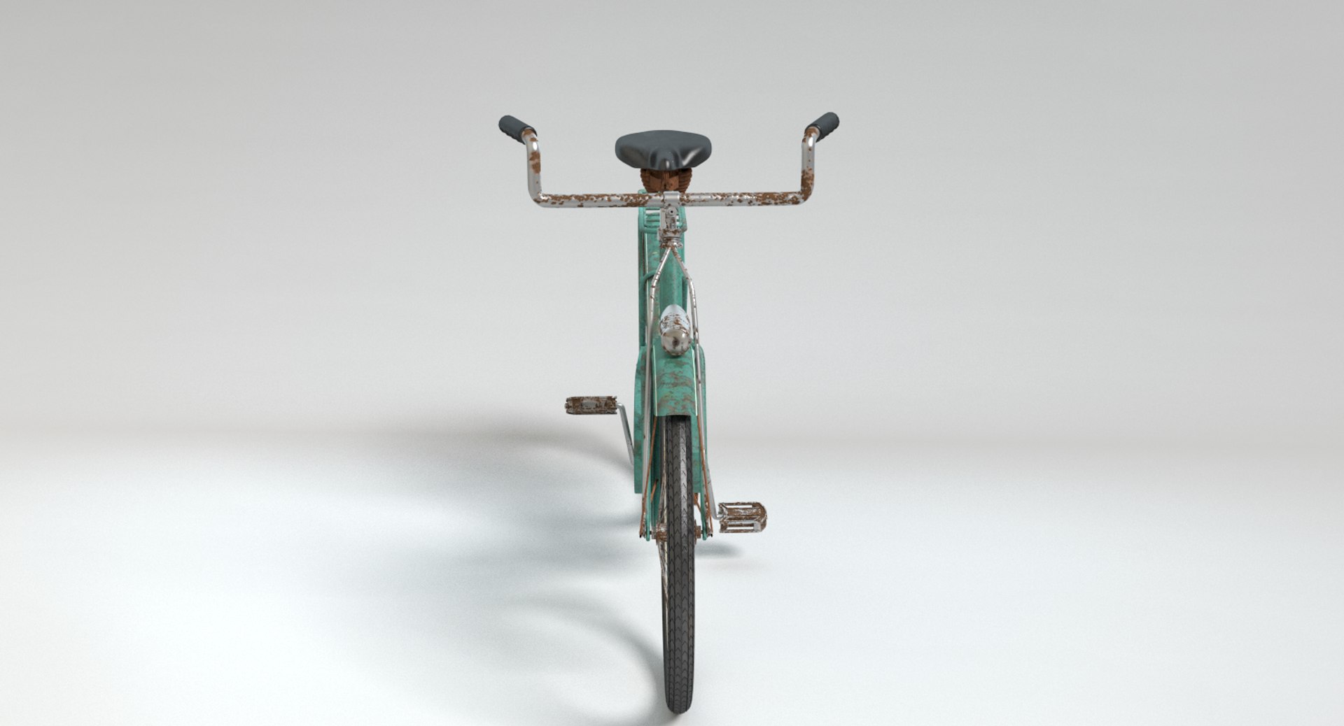 3d Old Bicycle Model