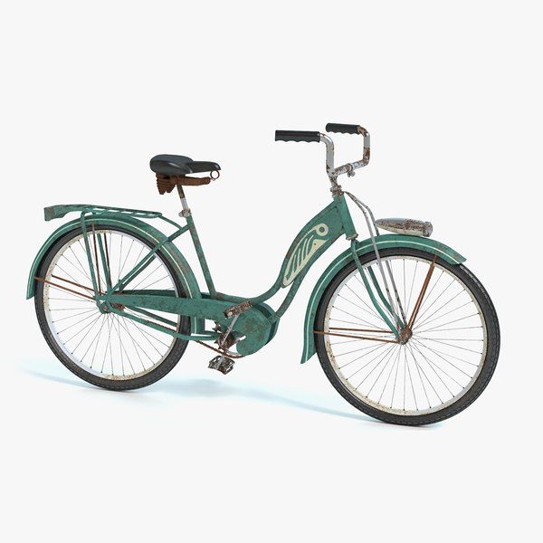 3d old bicycle model