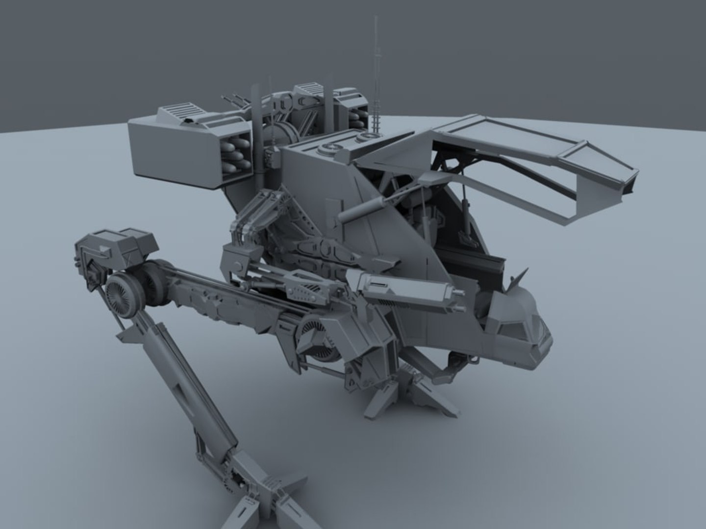 Mech Robot 3d Model