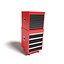 Red Tool Chest 3d Model