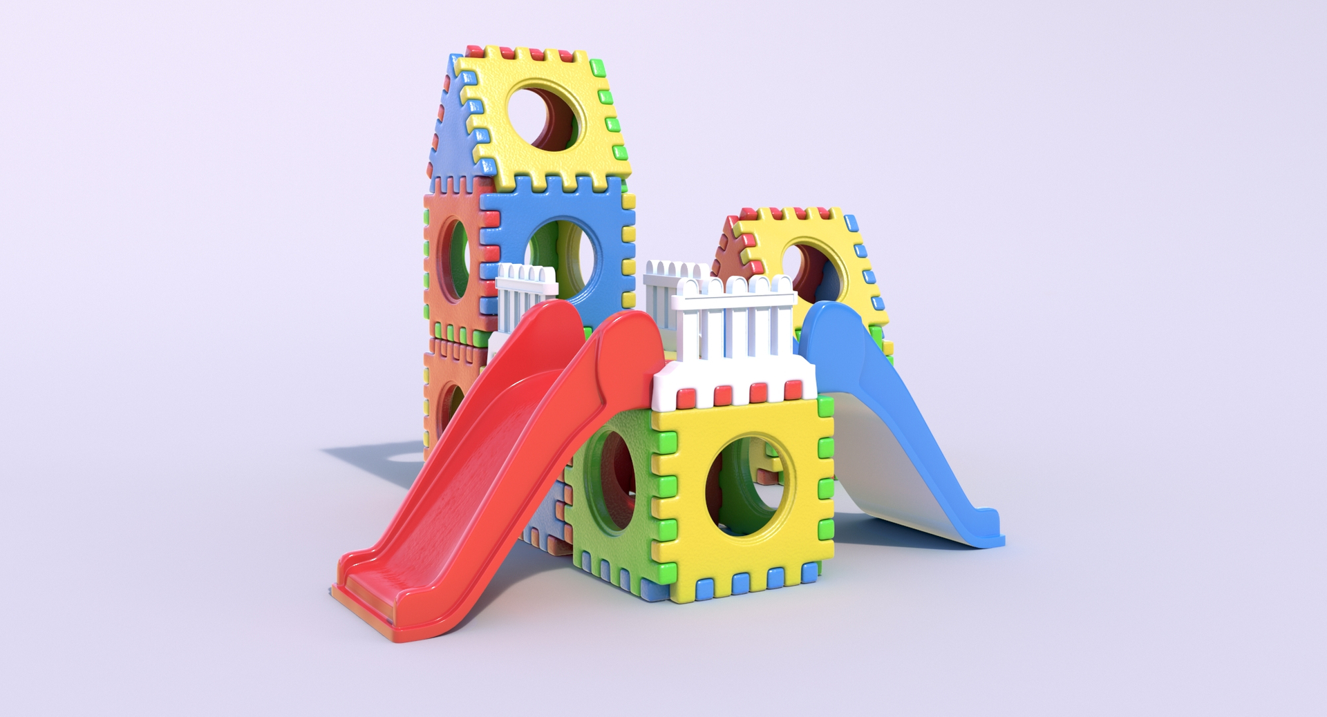 3d Children Playground Model