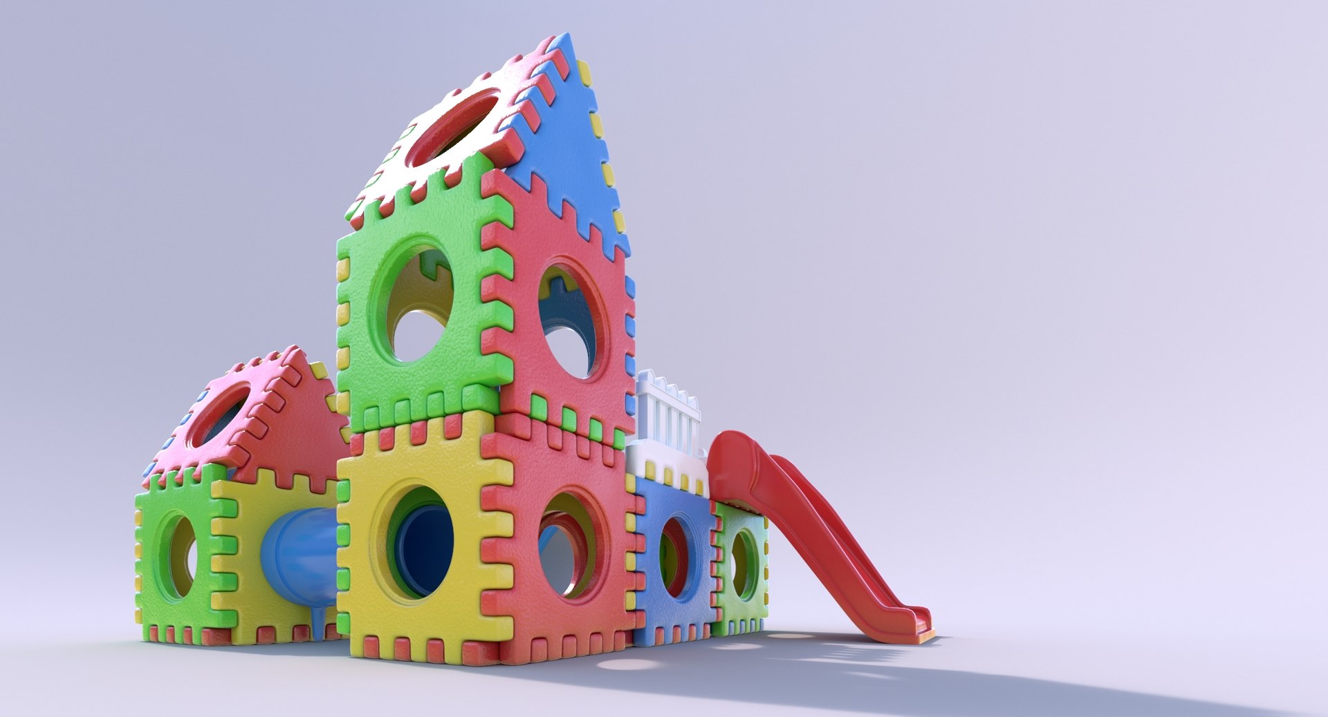 3d Children Playground Model