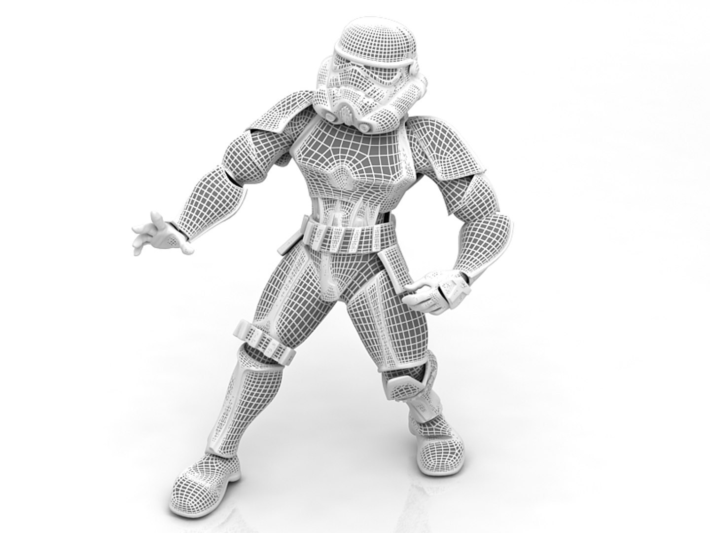 Star Wars Stormtrooper 3D Model - TurboSquid 1618529