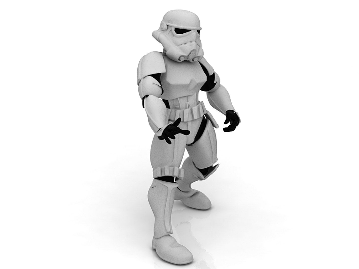 Star Wars Stormtrooper 3D Model - TurboSquid 1618529