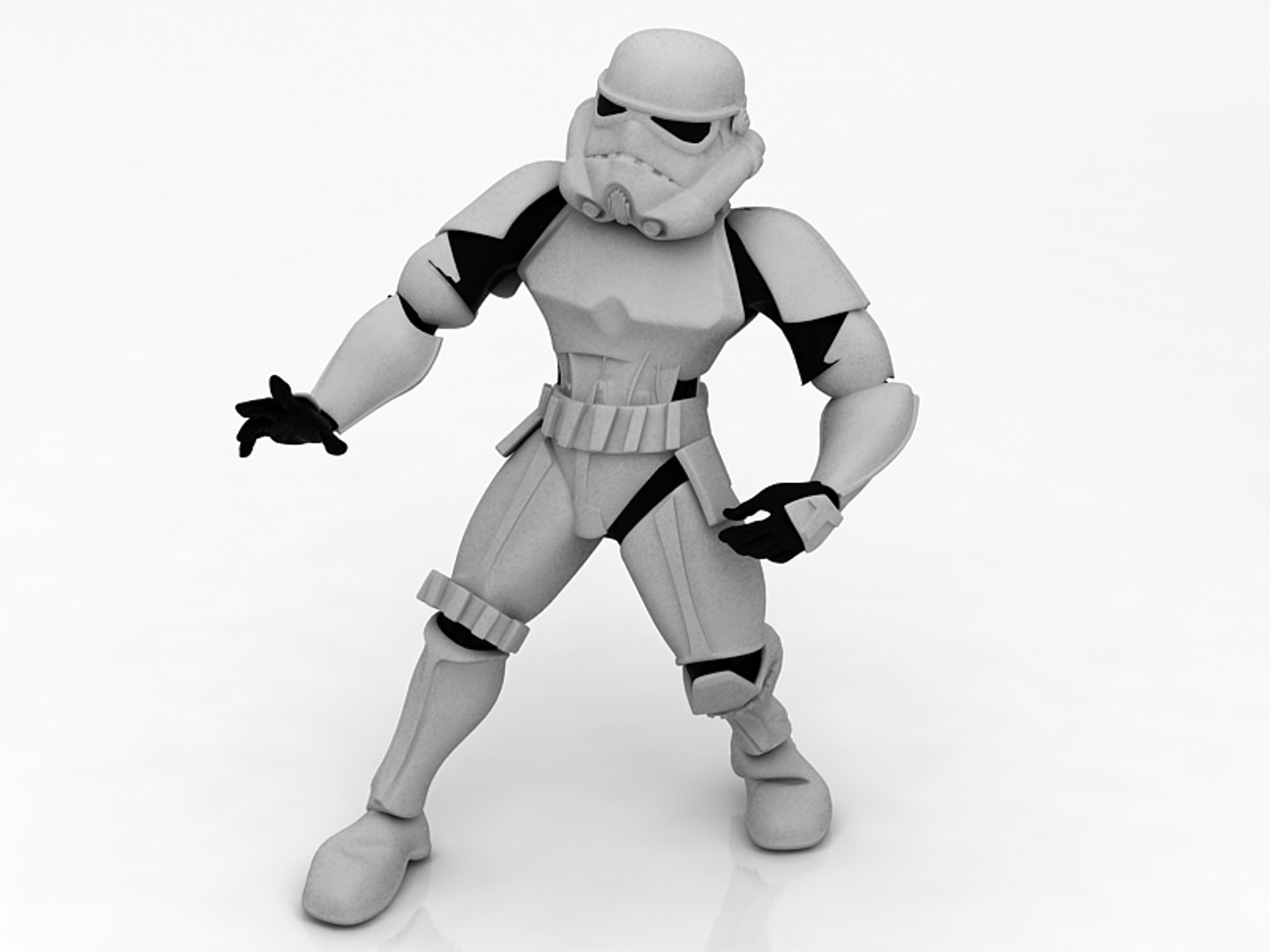 Star Wars Stormtrooper 3D Model - TurboSquid 1618529