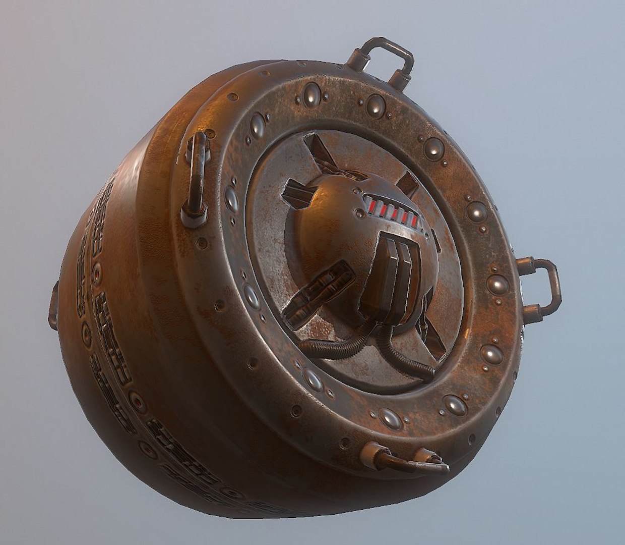 Rusty Version Ai Control 3d Model