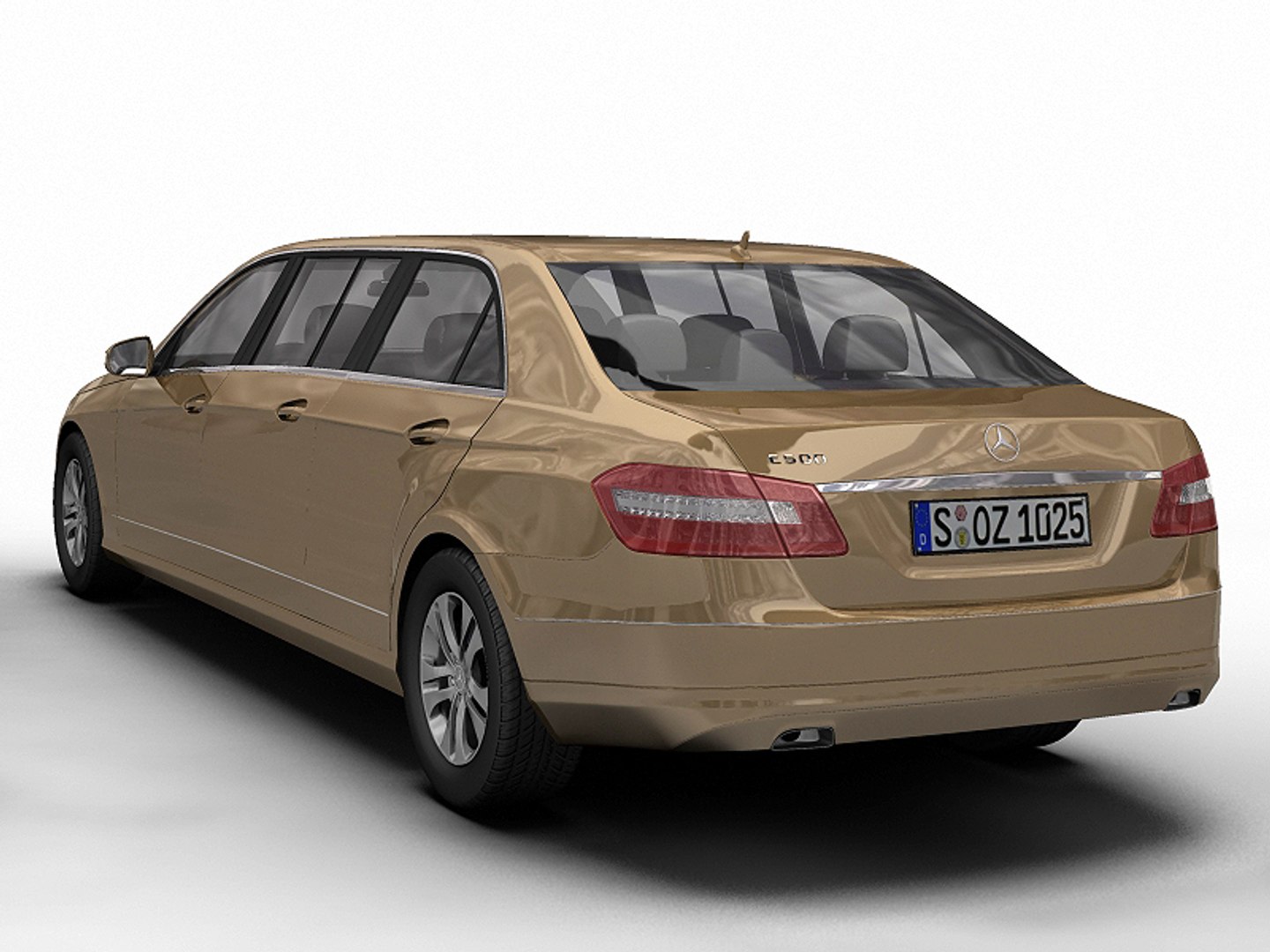Mercedes Benz E-class 3d Model