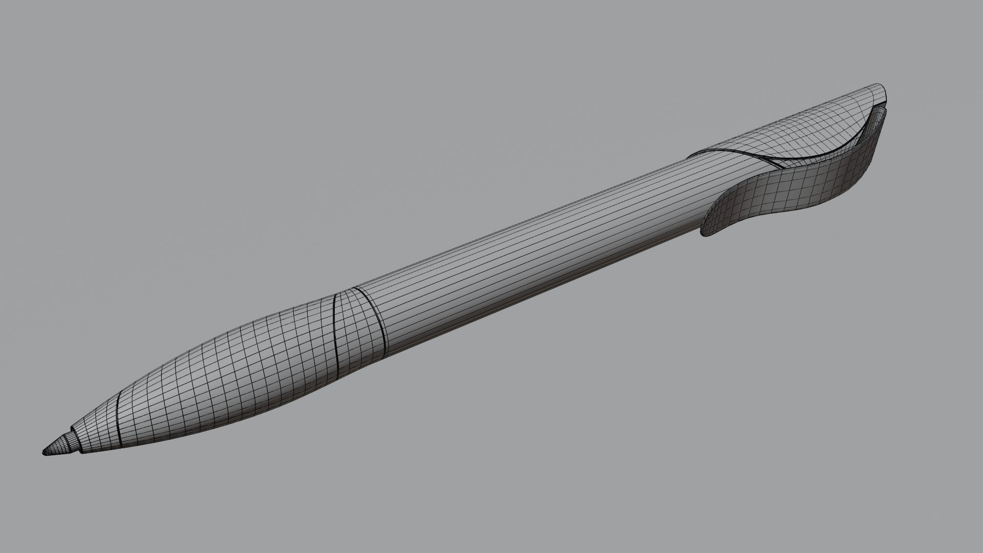 Free 3D Plastic Ballpoint Pen Model - TurboSquid 1699257