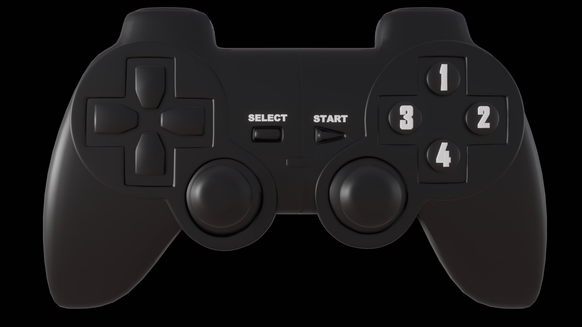 PS2 joystick 3D model - TurboSquid 1961361