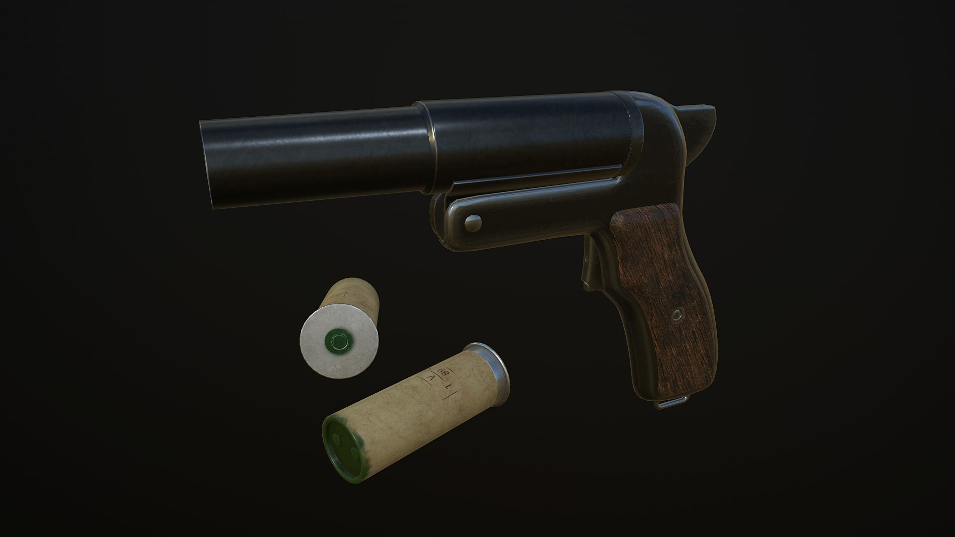 Gun Flare 3D Model - TurboSquid 1694427