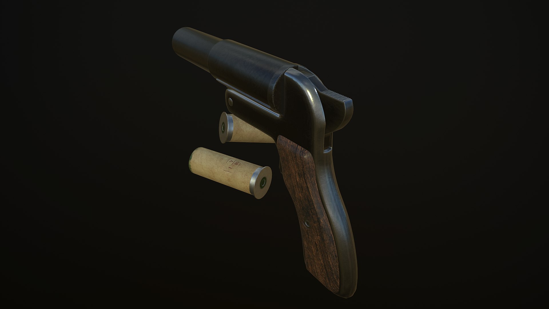 Gun Flare 3D Model - TurboSquid 1694427