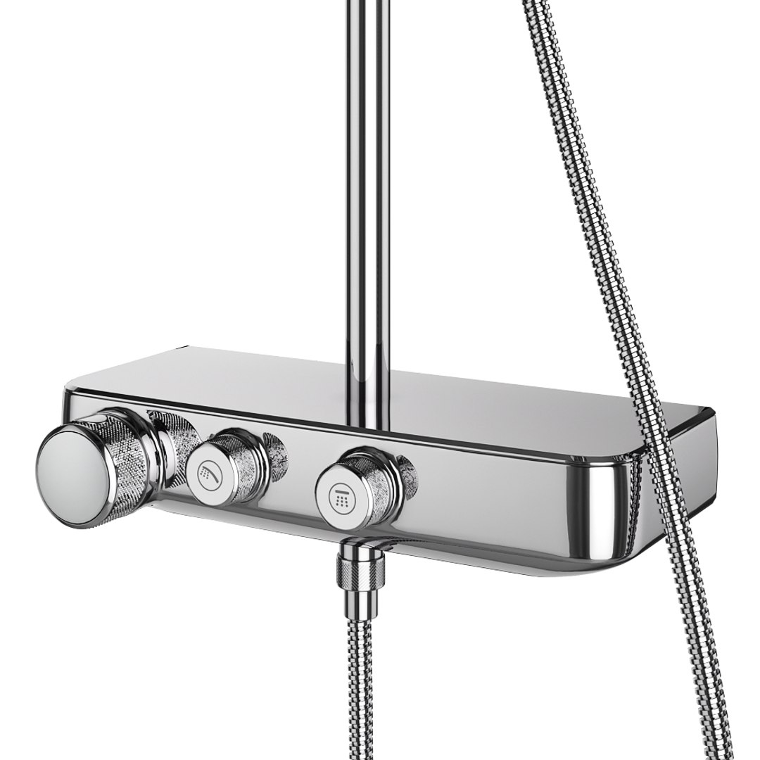 3D Shower Systems Grohe Set - TurboSquid 1621764