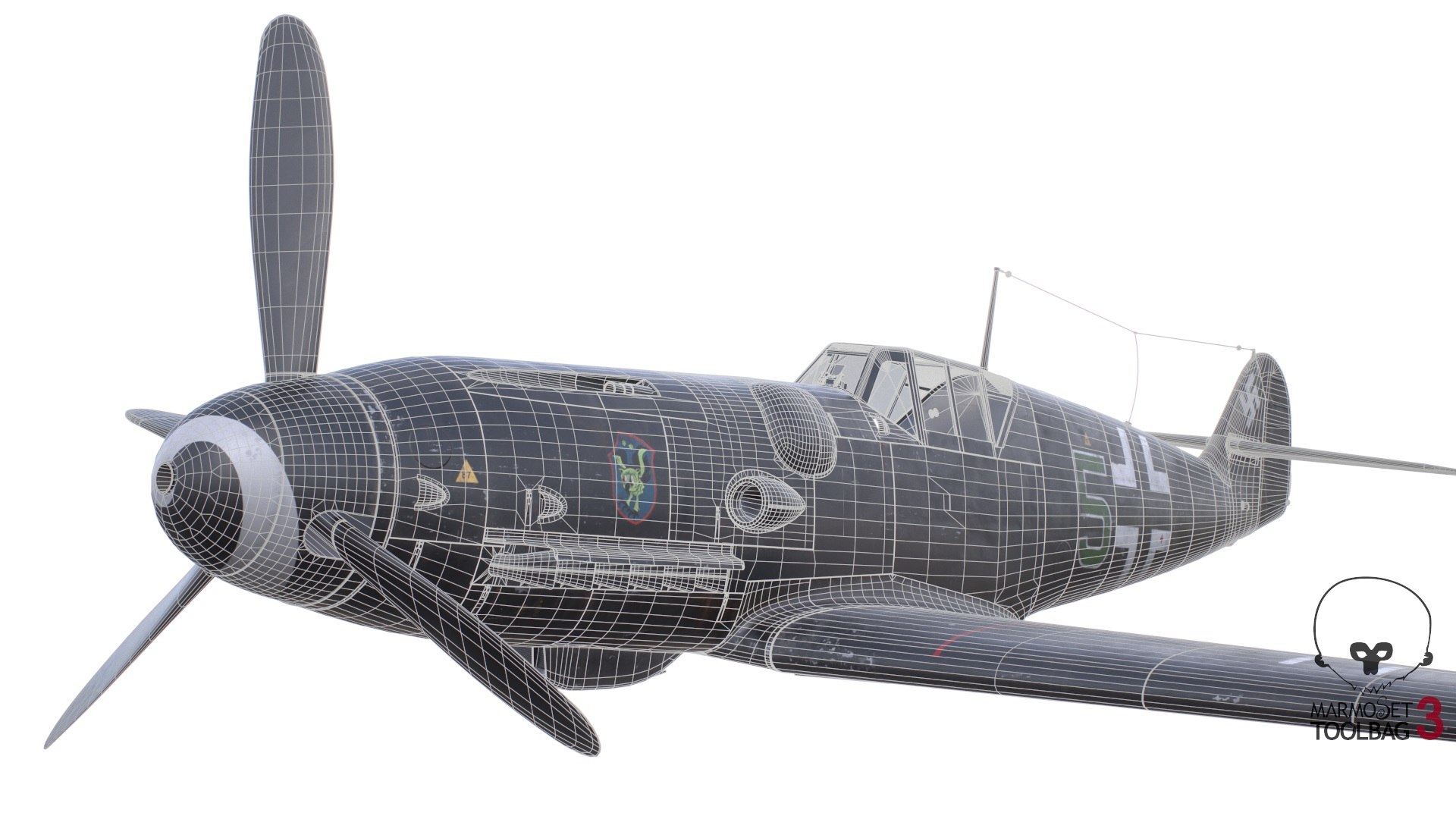 3D Bf 109 Bf-109 German - TurboSquid 1229824