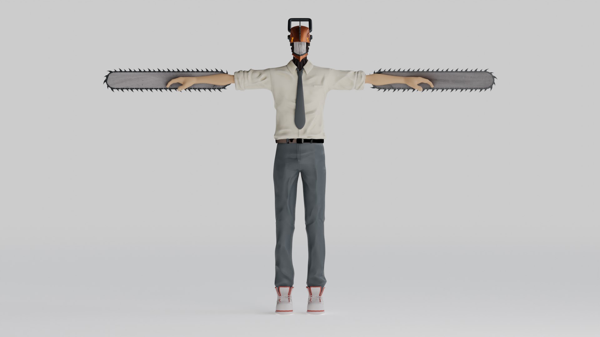 Chainsaw Man 3d Model - Rigged - Blender 3D Model - TurboSquid 2028181