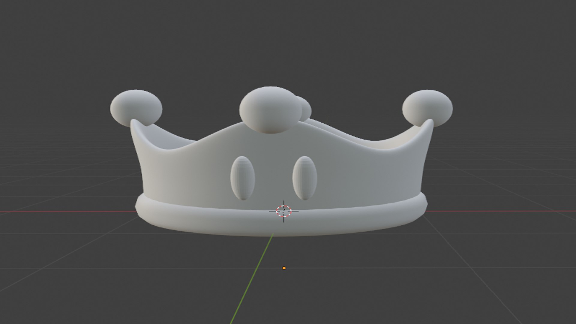 3D Model Gold Black No Mushroom Star Crown - TurboSquid 2277115