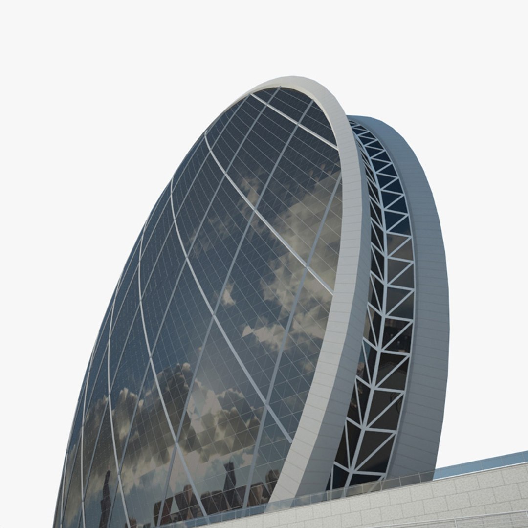 Aldar building headquarter 3D - TurboSquid 1680415