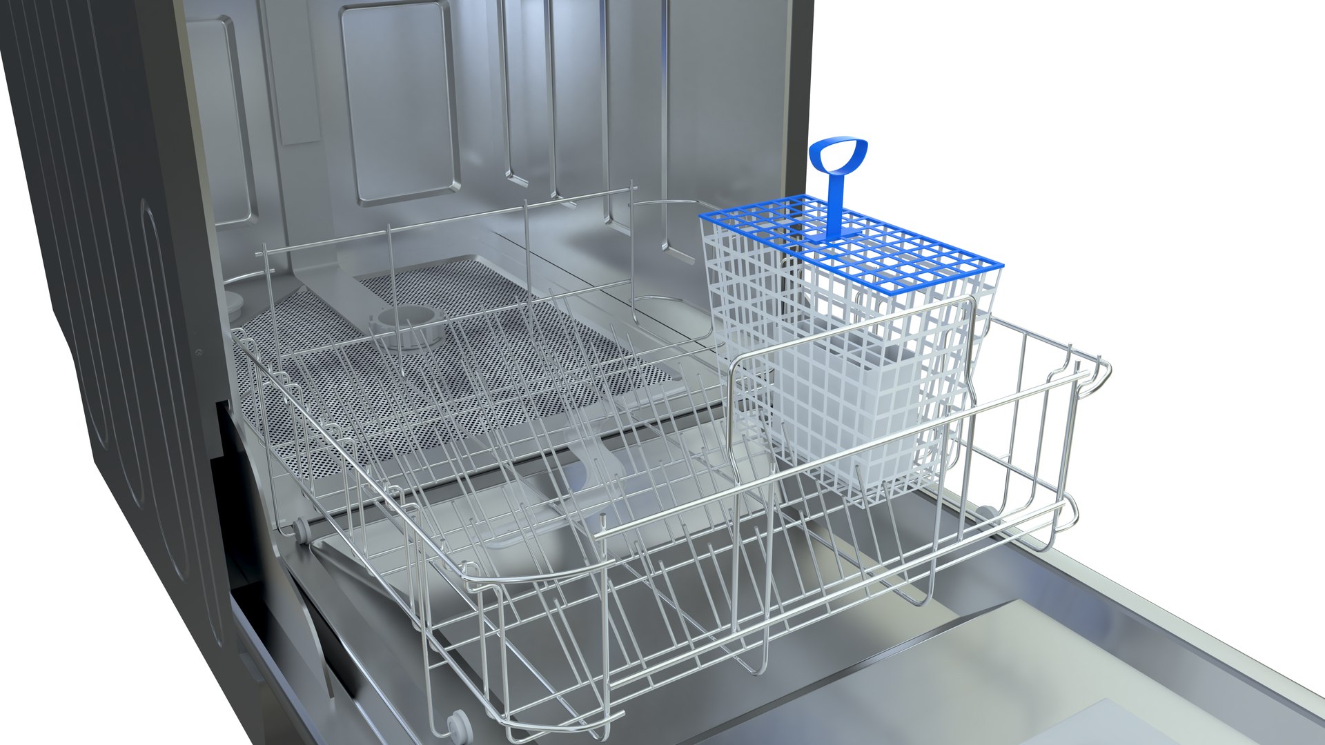 Open Dishwasher 3D Model - TurboSquid 2269201