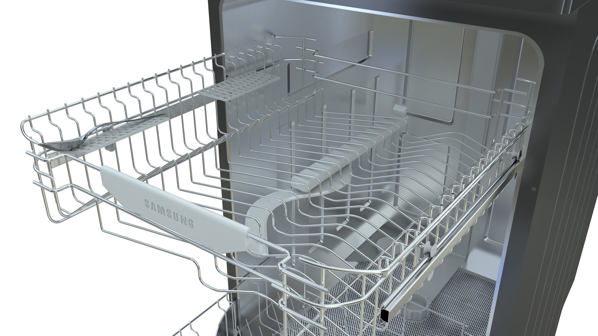 Open Dishwasher 3D Model - TurboSquid 2269201