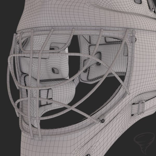 3d ice hockey mask