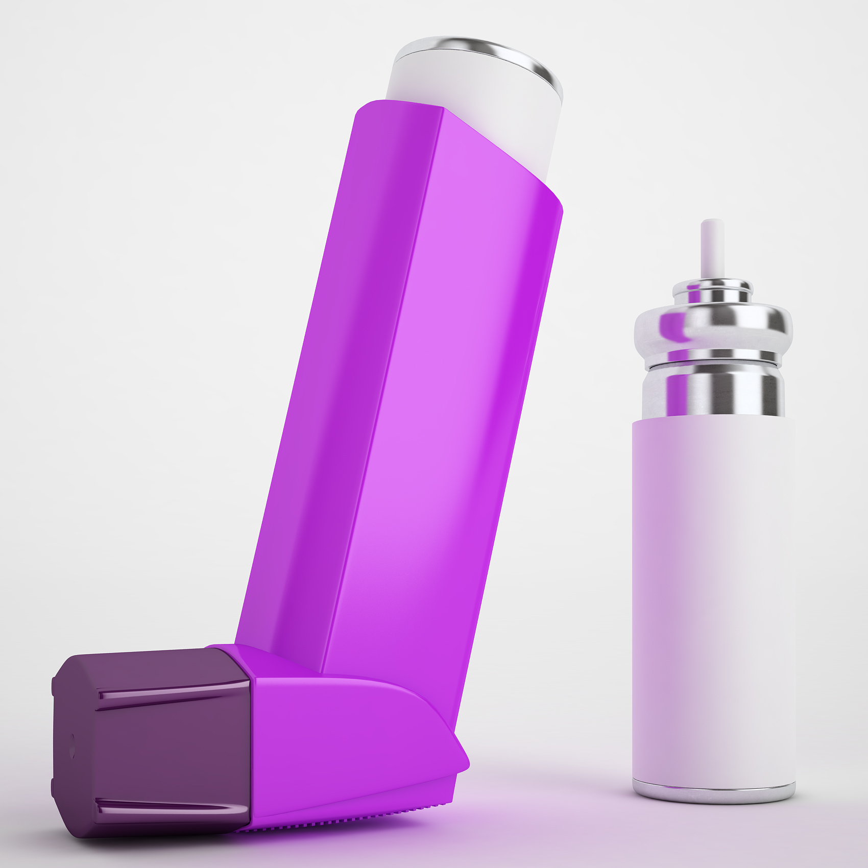 Asthma inhalers model - TurboSquid 1634124
