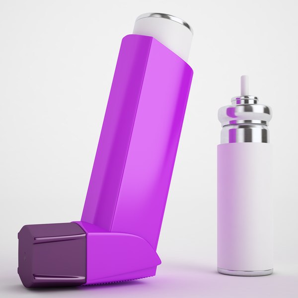 Asthma inhalers model - TurboSquid 1634124