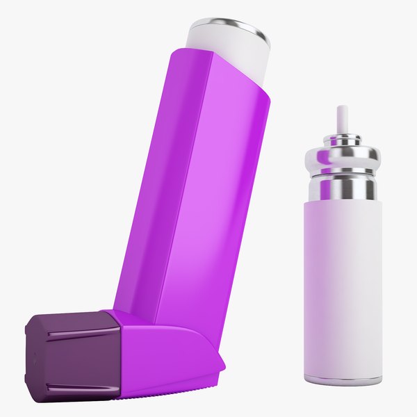 Asthma inhalers model - TurboSquid 1634124