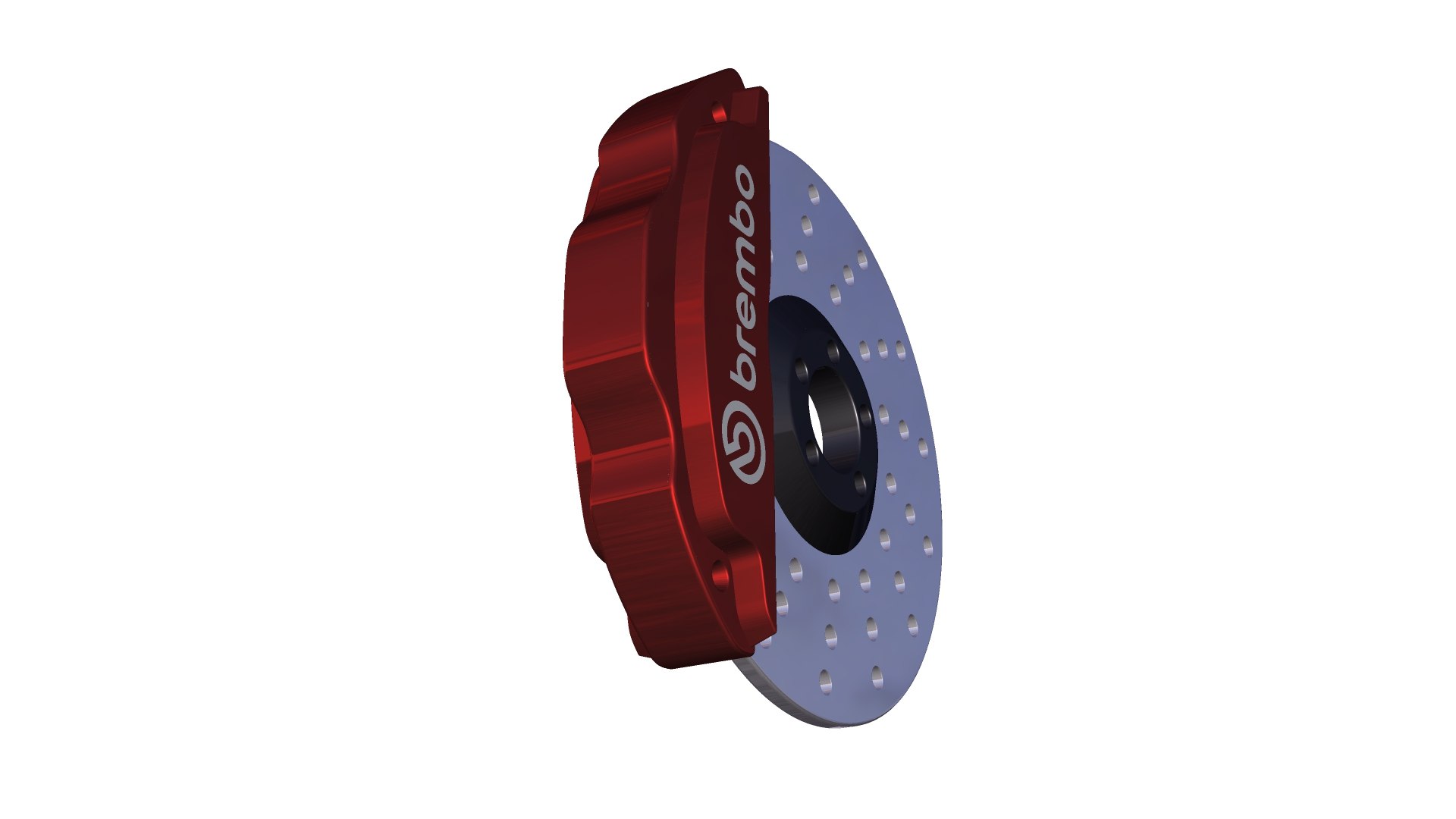 3D Brakes Car Brembo - TurboSquid 2190640