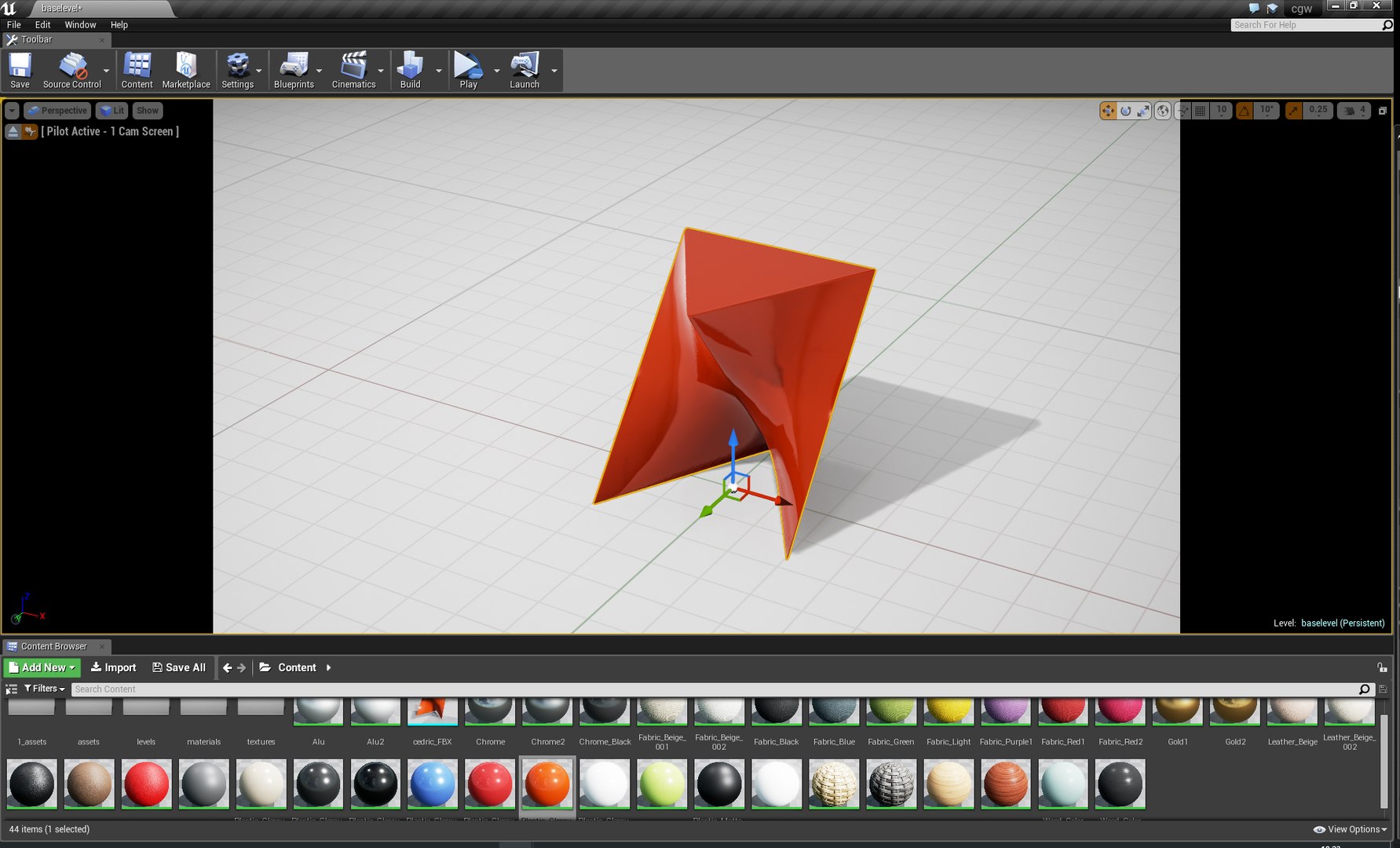 unreal replica cedric ragot 3d model
