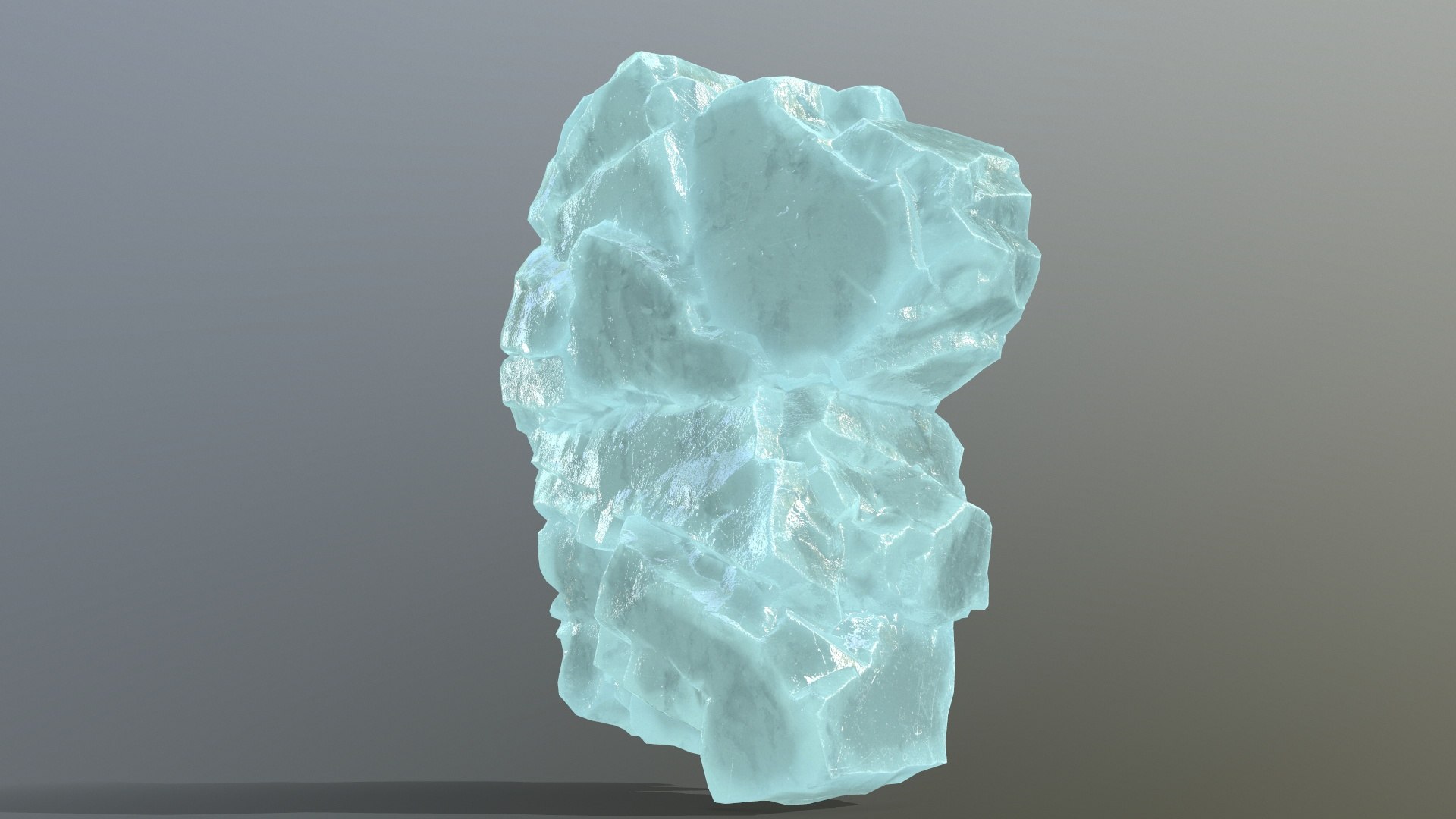Ice Rock 3D Model - TurboSquid 1992366