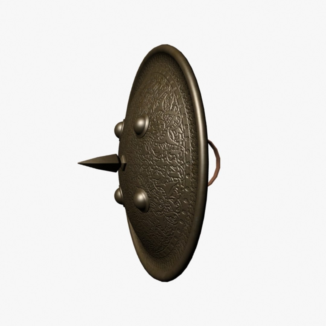 Mughal Shield 3d Model
