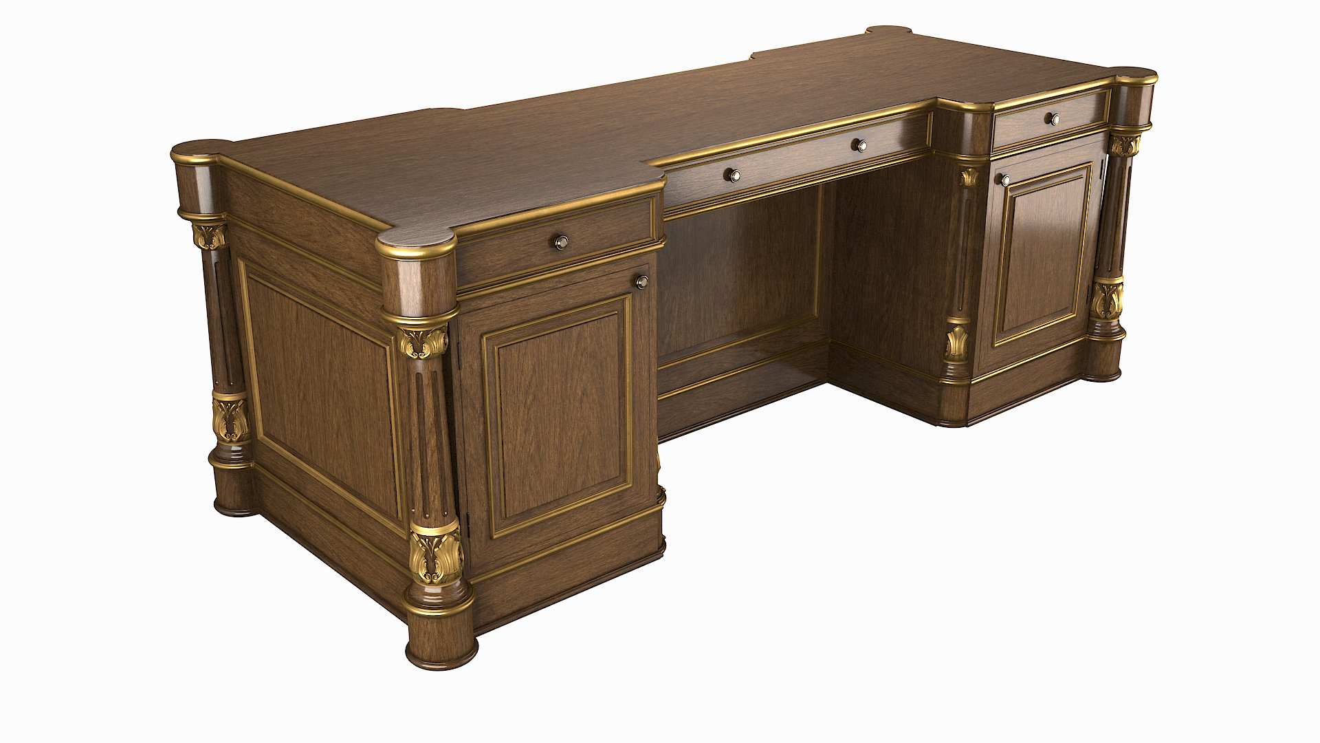 Classic Desk 8K PBR Textures 3D - TurboSquid 1928816