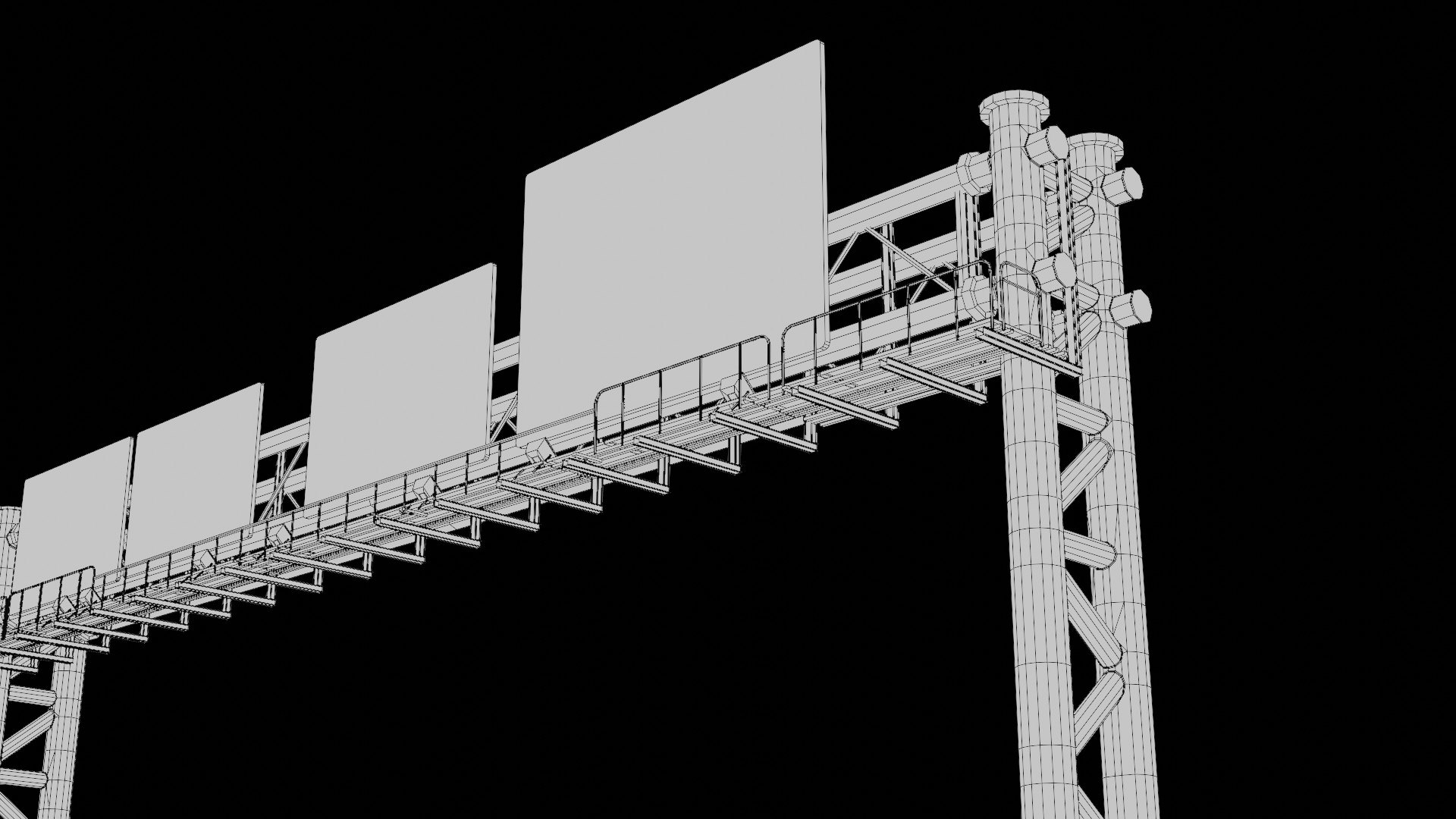 3D Highway Bypass With 4k Pbr Textures Clean Dirty Rusty - TurboSquid ...