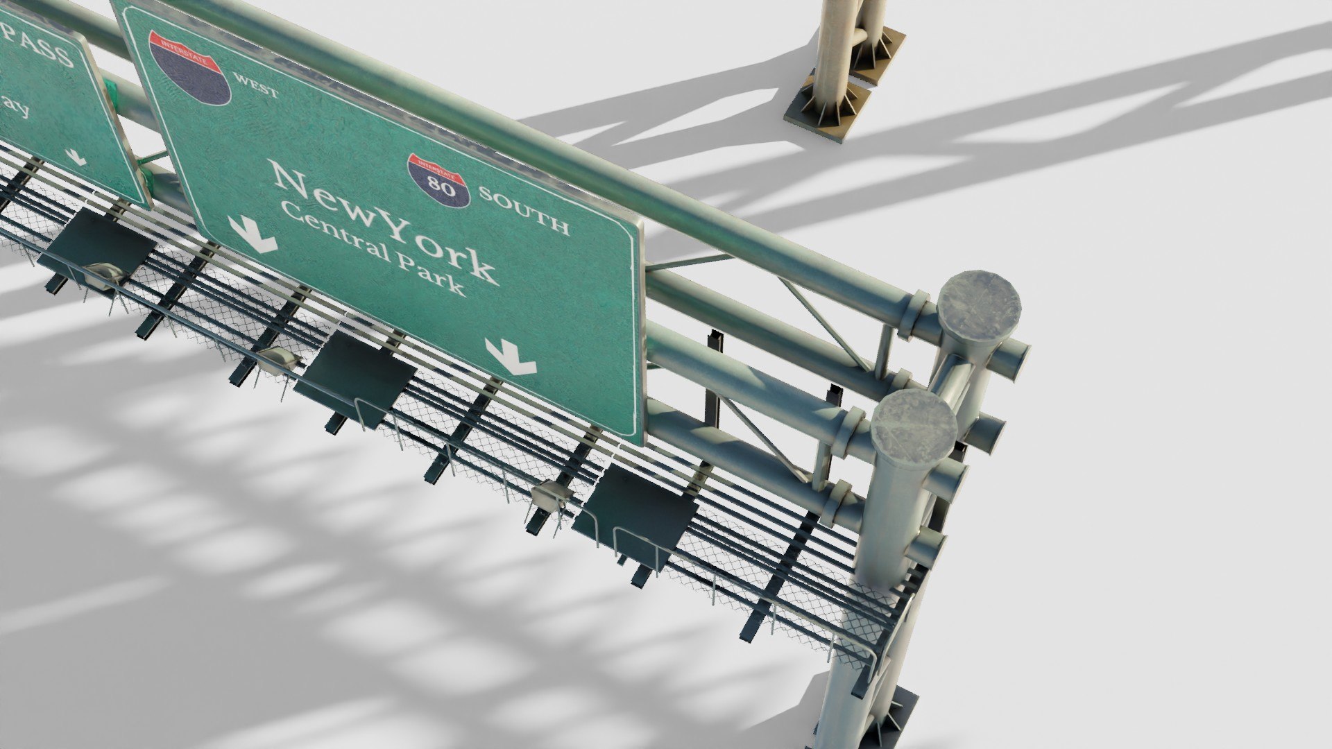 3D Highway Bypass With 4k Pbr Textures Clean Dirty Rusty - TurboSquid ...