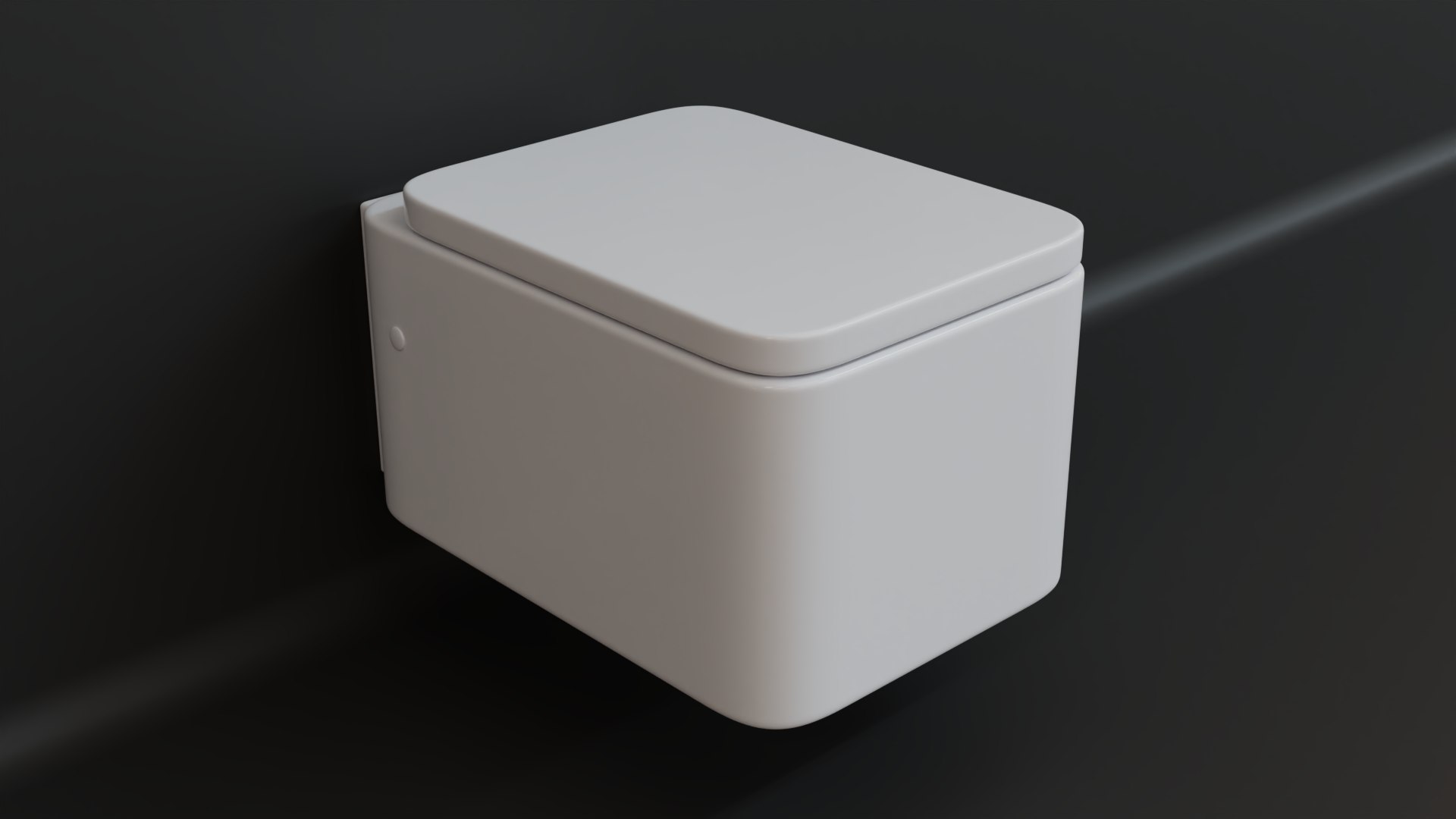Element Wall-hung WC 3D - TurboSquid 1762626