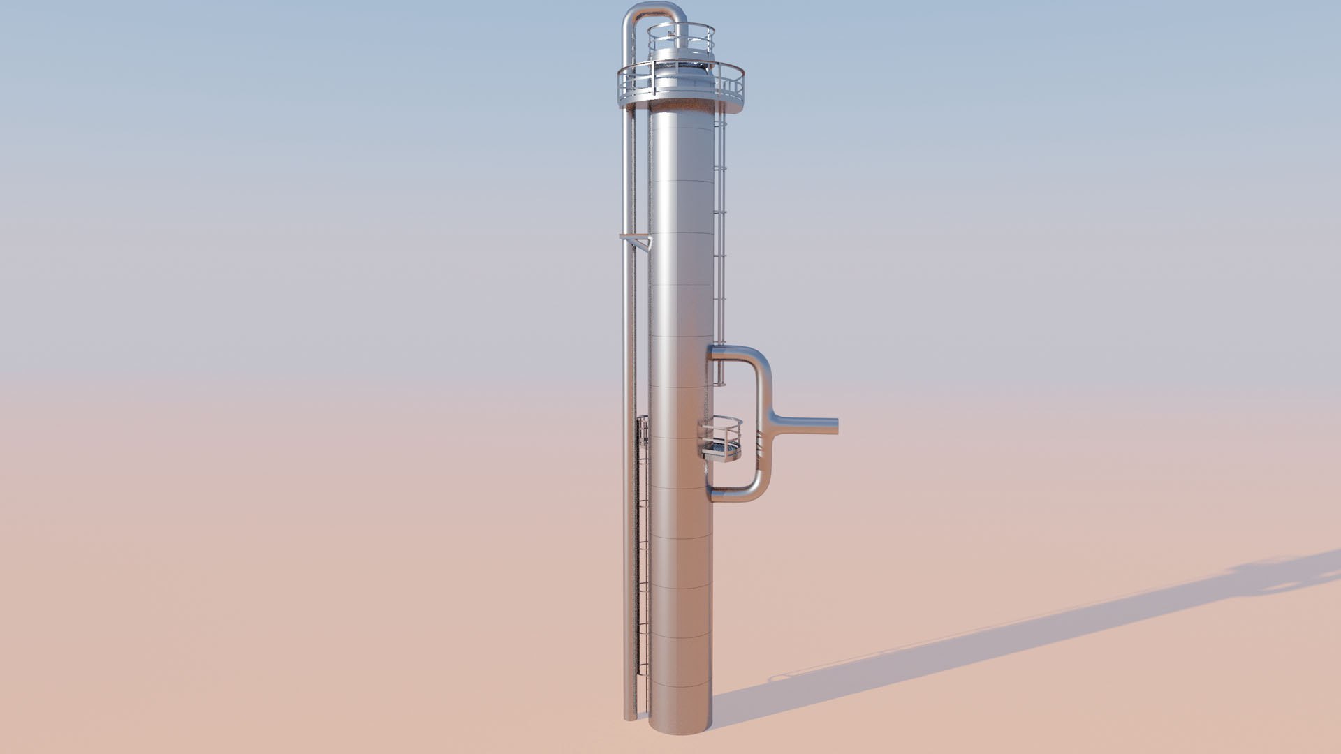 Distillation Column Modelo 3D - TurboSquid 1888949