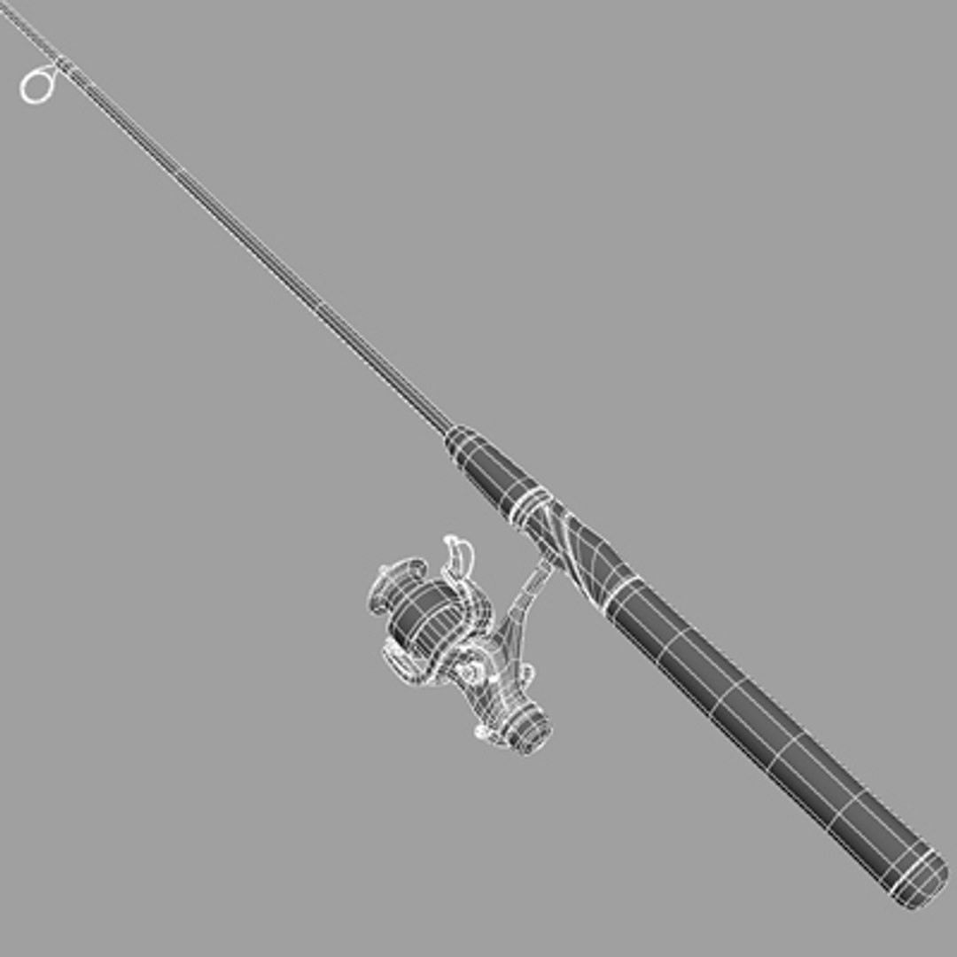 3d Fishing Rod