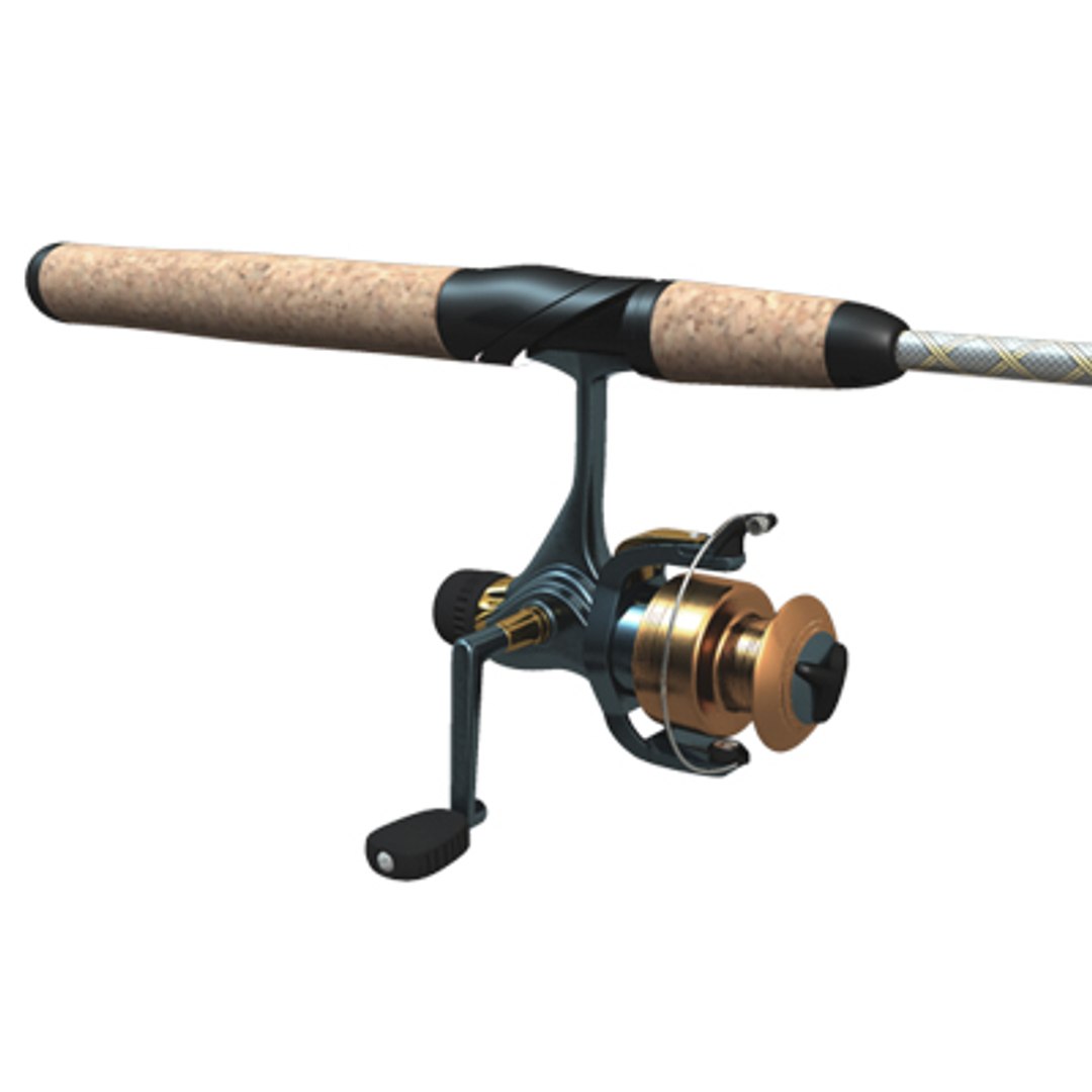 3d Fishing Rod