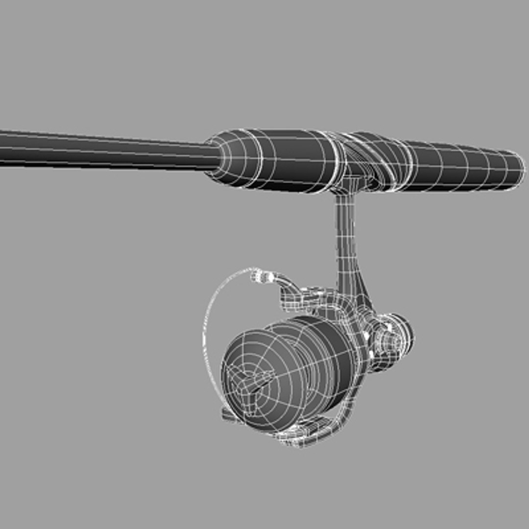 3d Fishing Rod