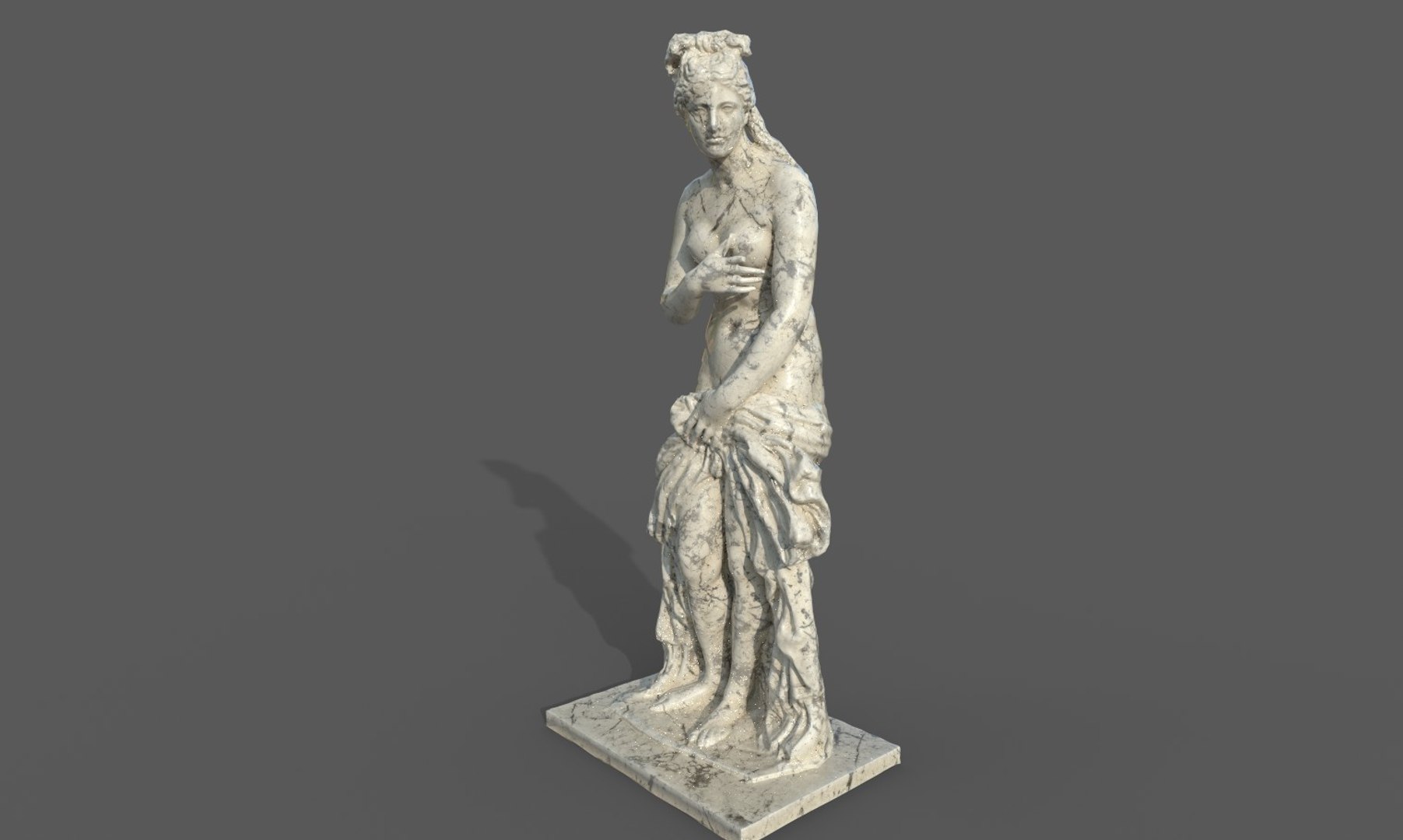 Statue Of Aphrodite 2 Model - TurboSquid 1822256