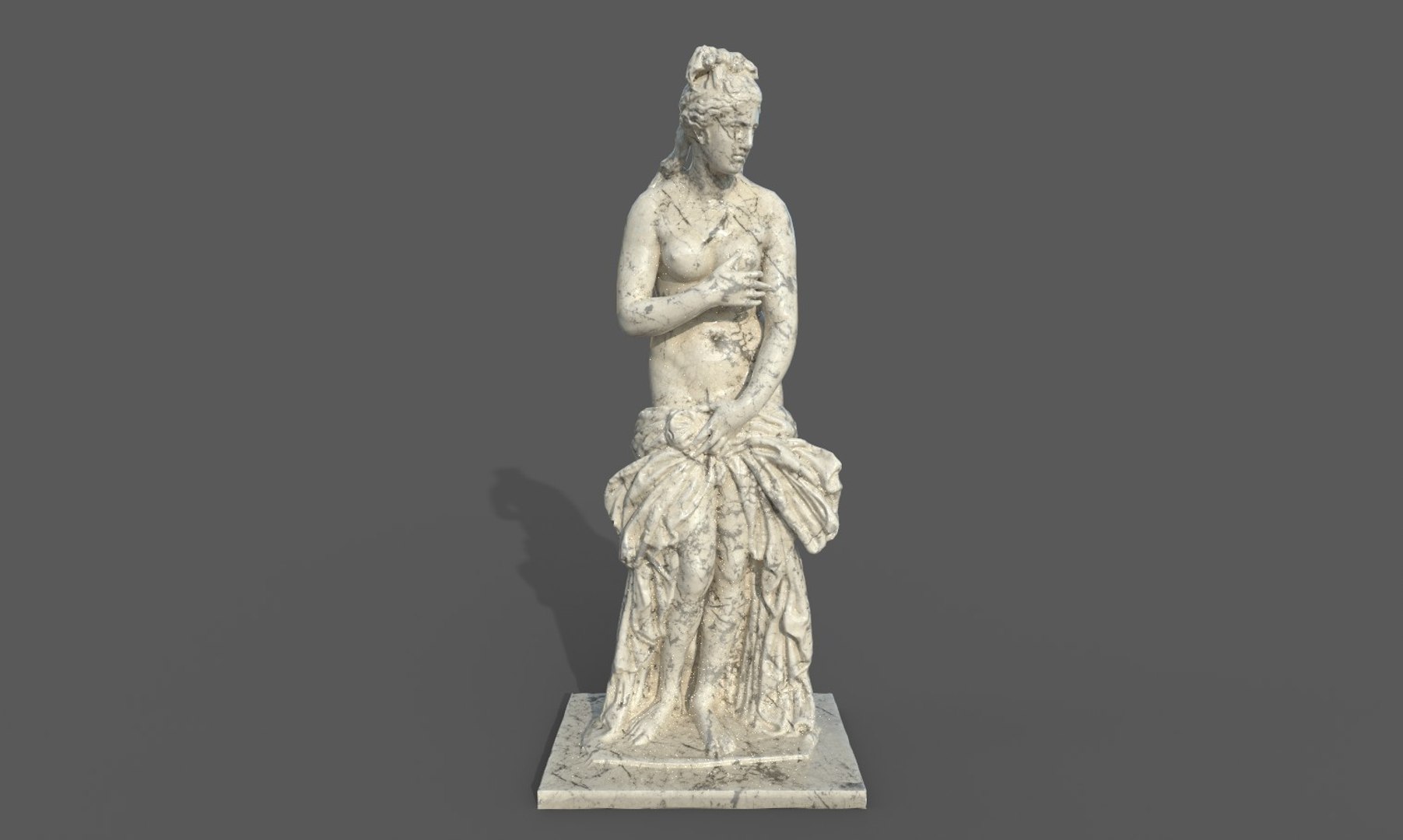 Statue Of Aphrodite 2 Model - TurboSquid 1822256