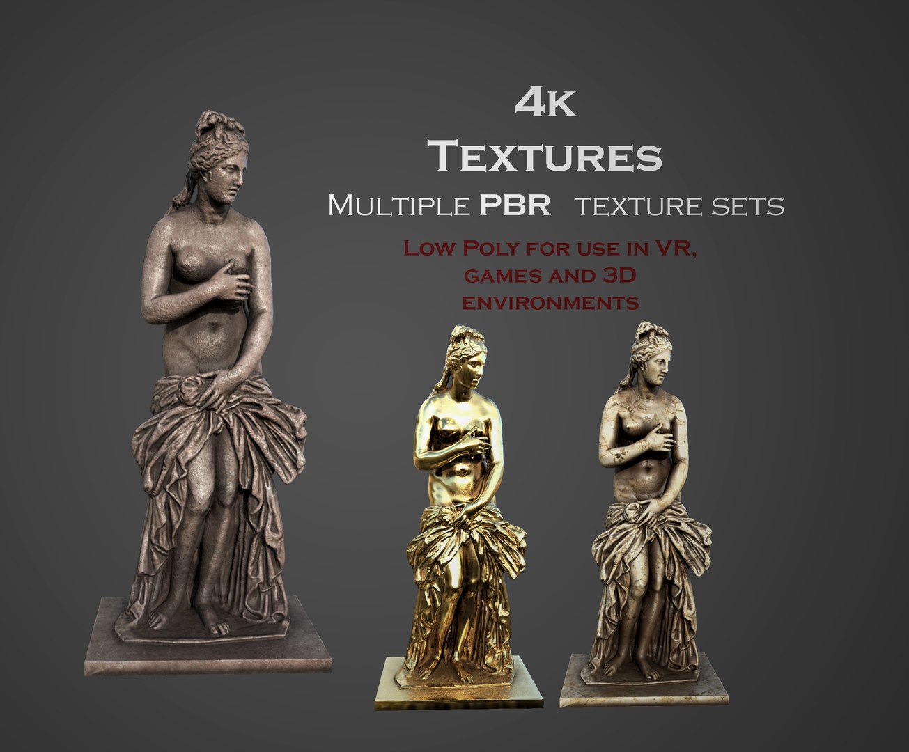 Statue Of Aphrodite 2 Model - TurboSquid 1822256