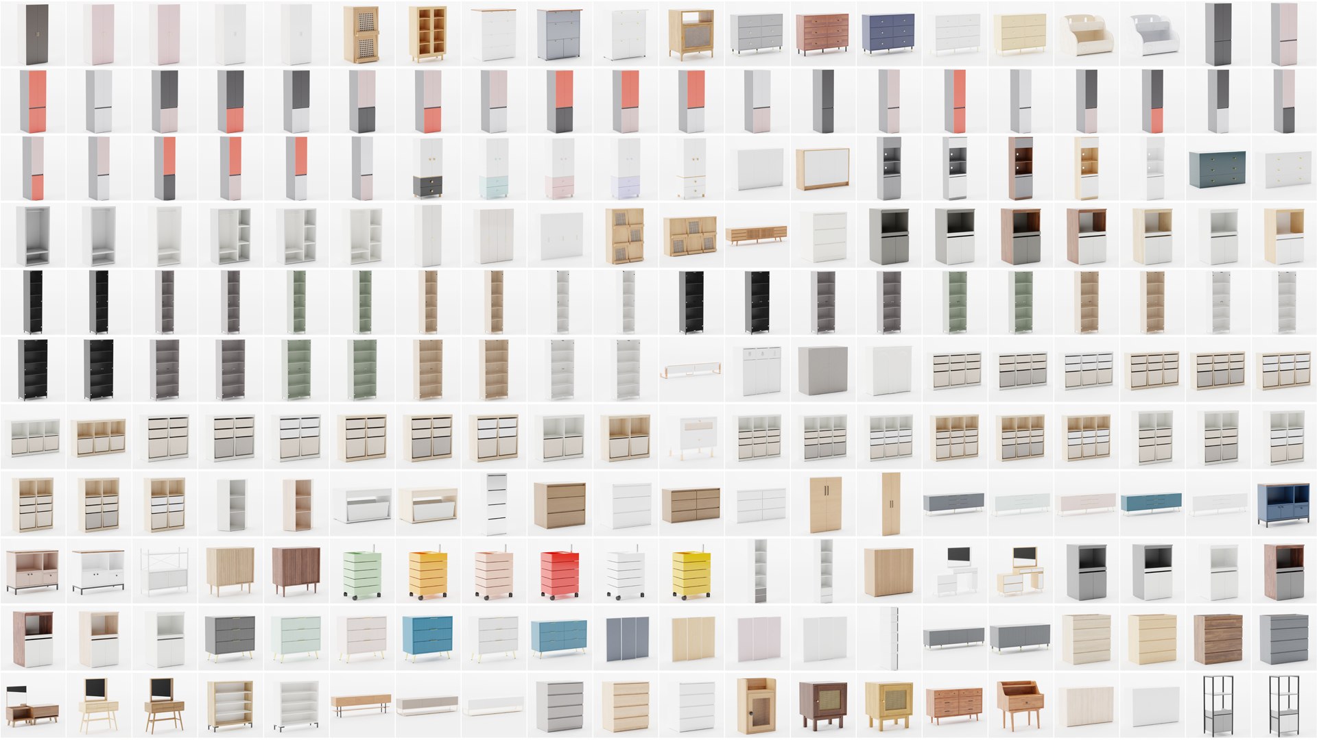 3D Mega Pack 2000 Interior Models Vol 1 Model - TurboSquid 2207479