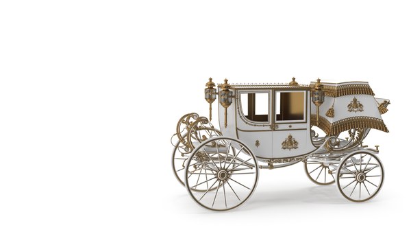 3D luxury Baroque Carriage - TurboSquid 1868787