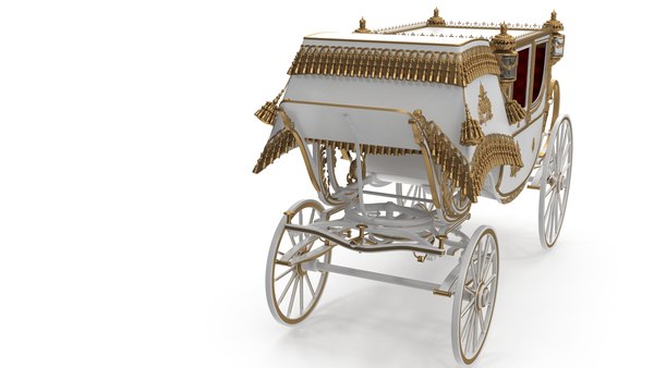 3D luxury Baroque Carriage - TurboSquid 1868787