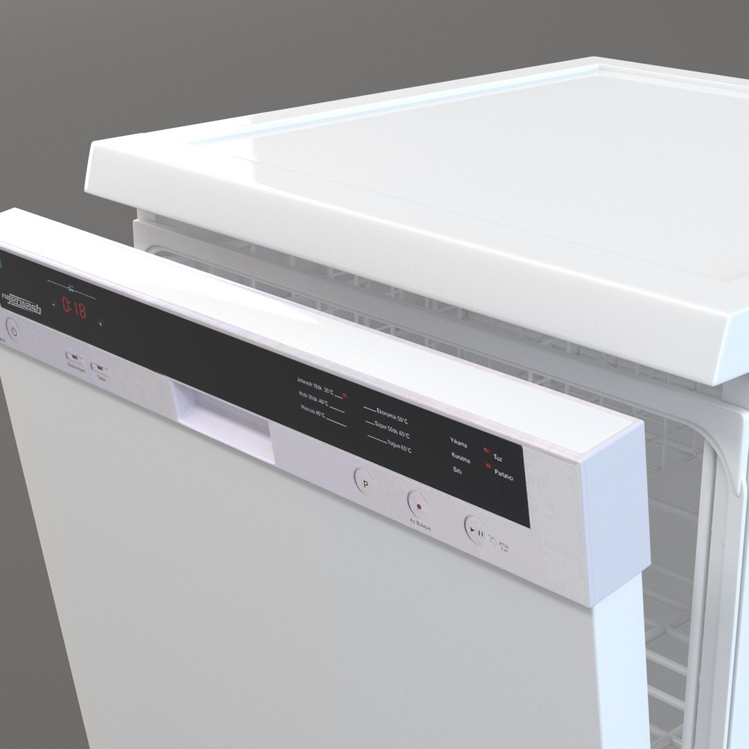 Dish Washer 3D - TurboSquid 1326524