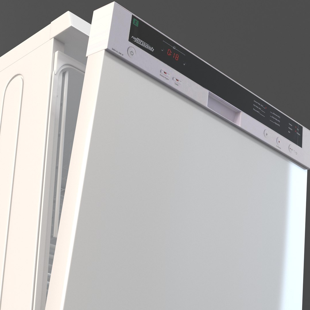 Dish Washer 3D - TurboSquid 1326524